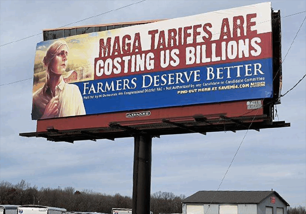 Billboard Project - Michigan's Fourth District Democrats
